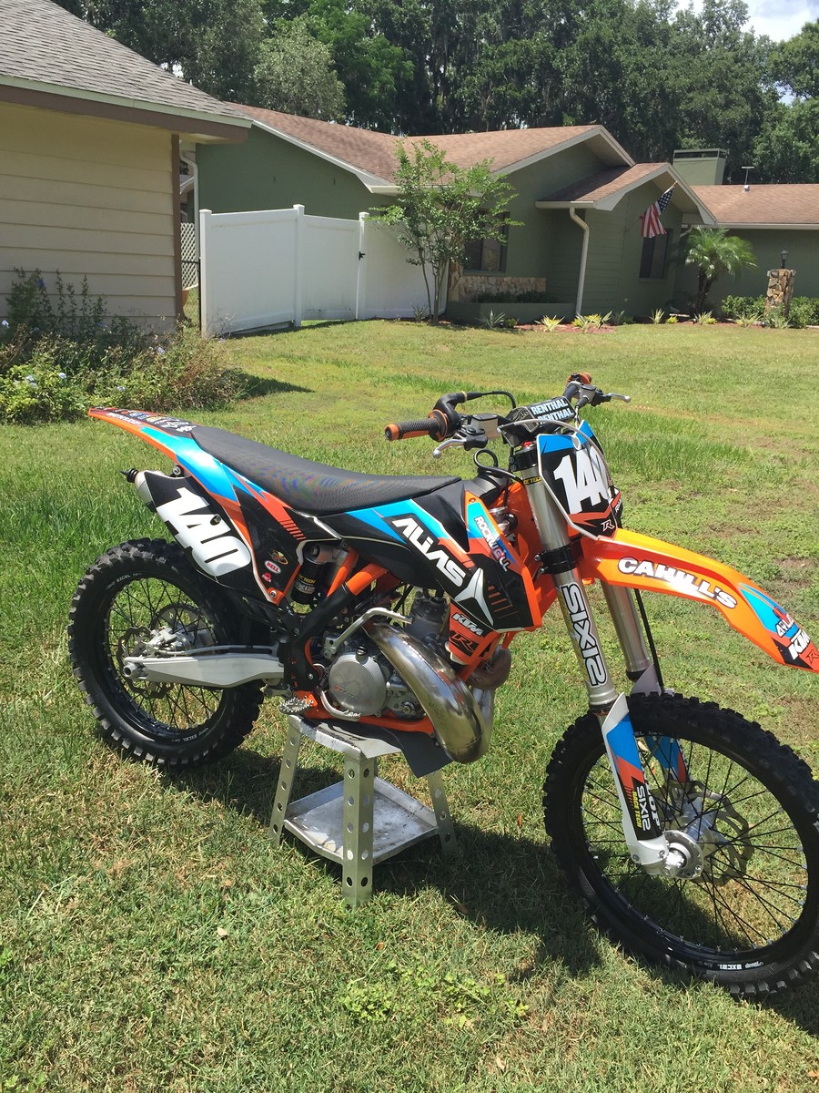 First time putting graphics on - Tech Help/Race Shop - Motocross Forums ...