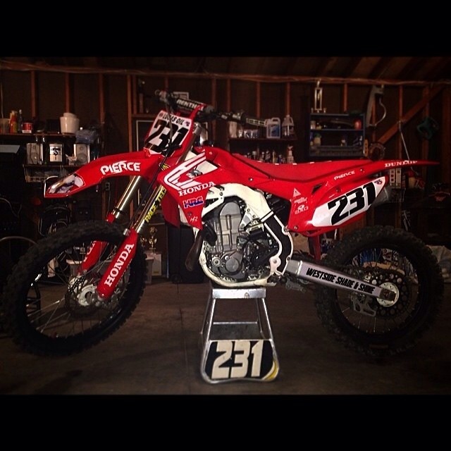 The new FLO Yellow Graphics on my CRF.. - Moto-Related - Motocross ...