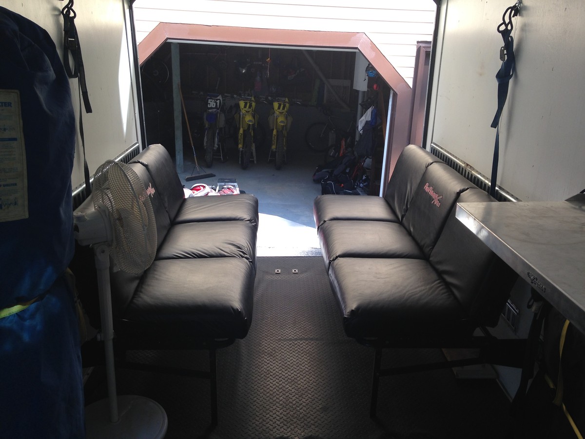 Today's moto hauler project: Sofa Beds - Moto-Related - Motocross ...