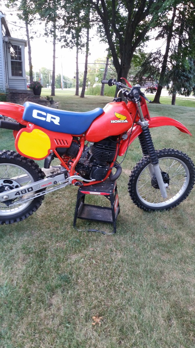 Honda 1983 cr480 - For Sale/Bazaar - Motocross Forums / Message Boards ...
