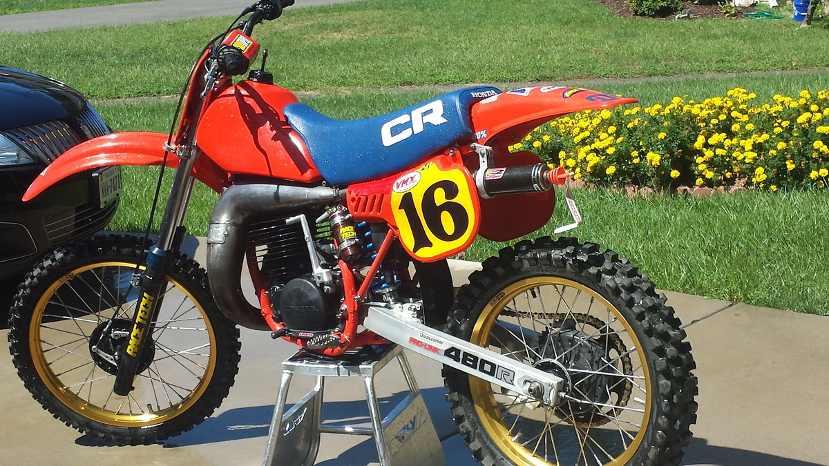 God's Chariot - 1983 Honda CR480... - Old School Moto - Motocross ...