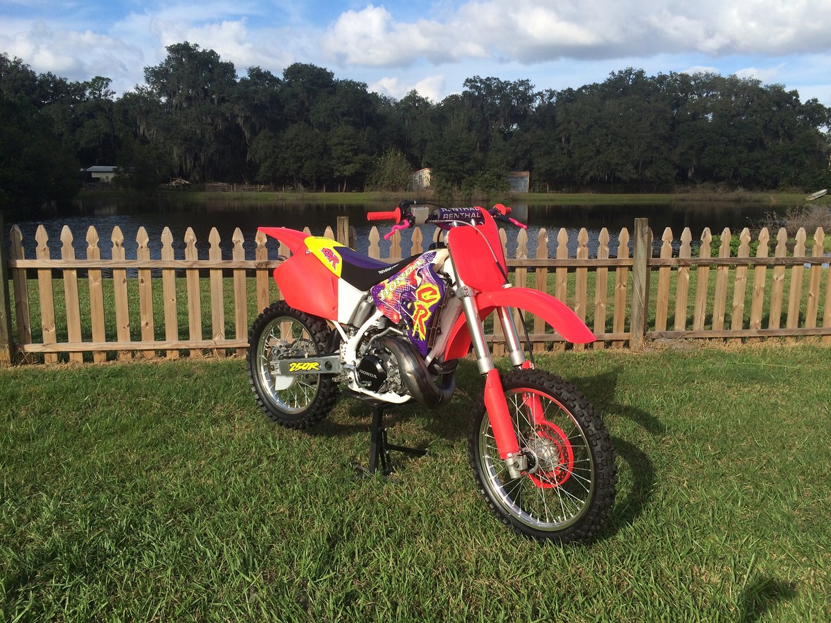 1995 Honda cr250r build is complete. - Old School Moto - Motocross ...