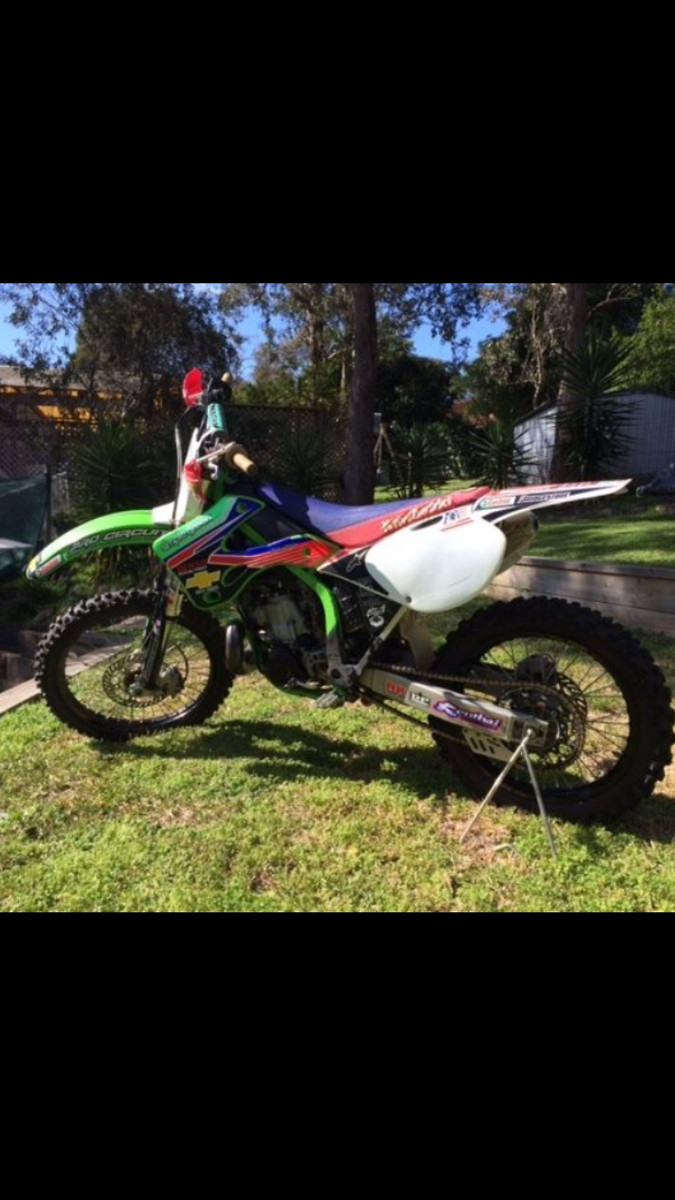 Kx250 mike brown replica resto - Old School Moto - Motocross Forums ...