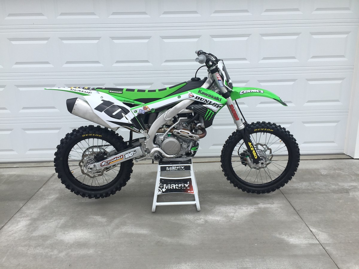2016 KX450F Black Frame Build - Bike Builds - Motocross Forums ...