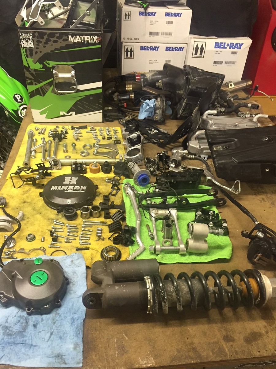 2016 KX450F Black Frame Build - Bike Builds - Motocross Forums ...
