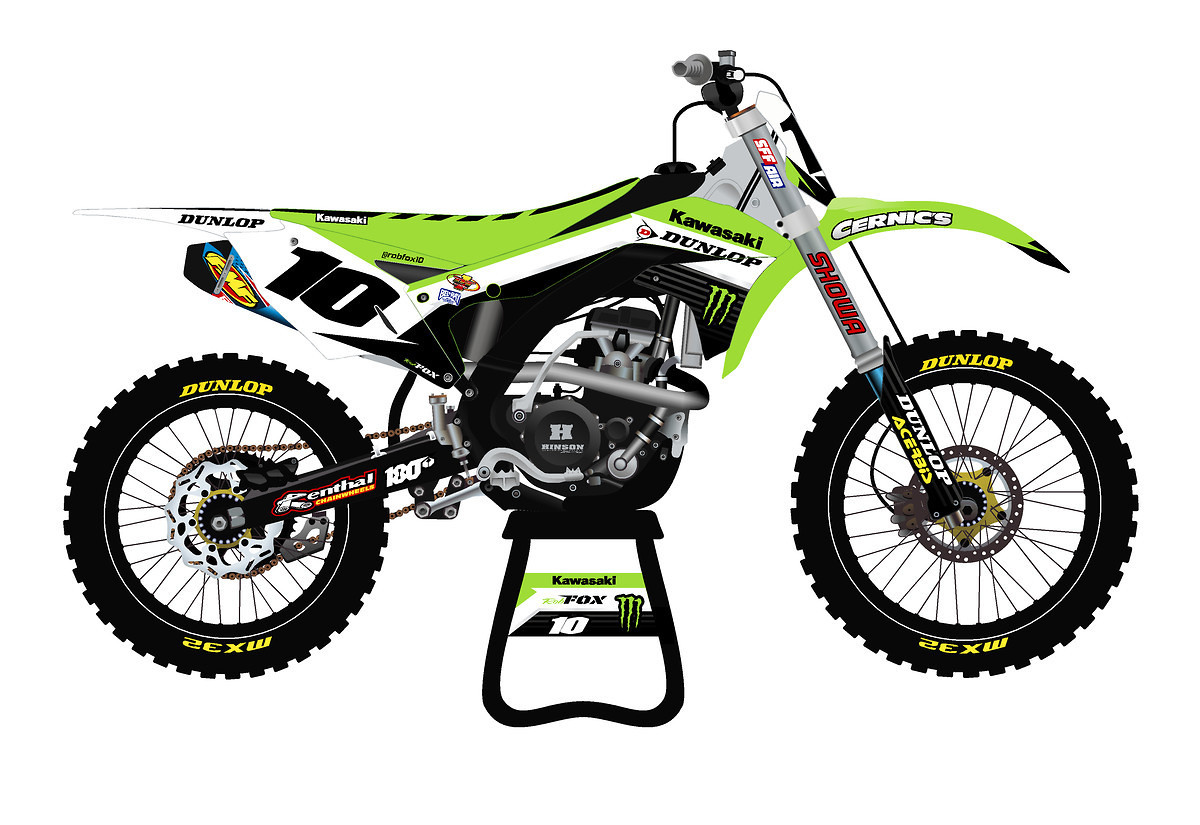 2016 KX450F Black Frame Build - Bike Builds - Motocross Forums ...