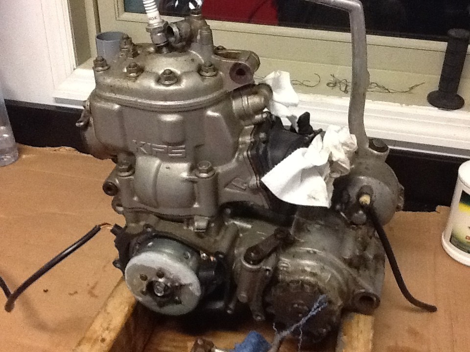 1989 kx 250 tear down / build finished! I"m a Tool... - Bike Builds ...