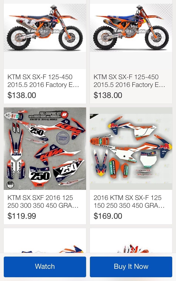 Ktm Tld graphics kit - Tech Help/Race Shop - Motocross Forums / Message ...