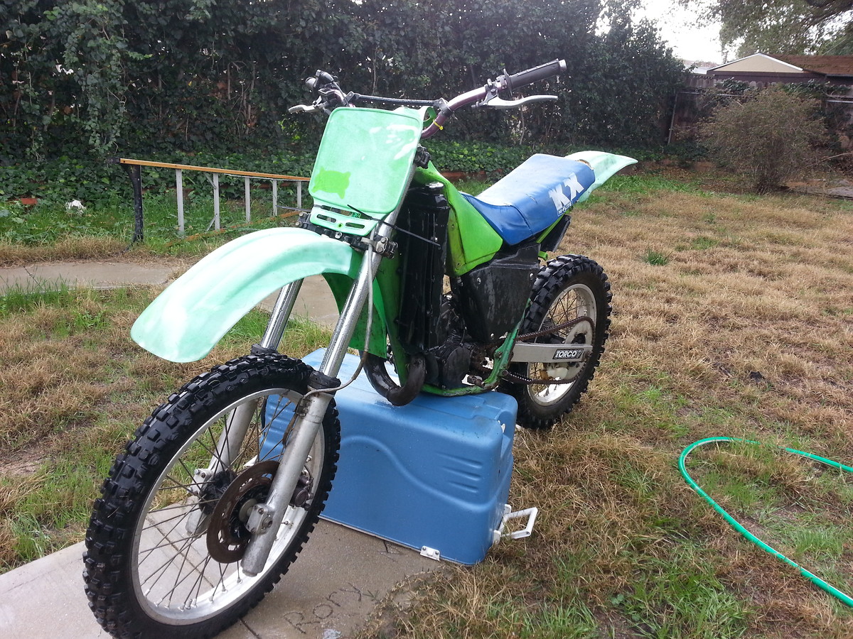 1984 kx125 my new project - Old School Moto - Motocross Forums ...
