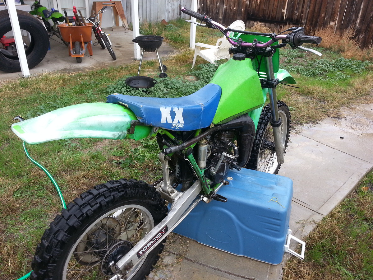 1984 kx125 my new project - Old School Moto - Motocross Forums ...