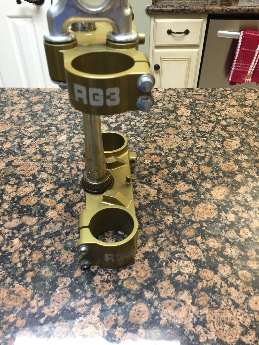 Rg3 triple clamps cr (f) 125-450 00-08 $250.00 free shipping in the USA ...