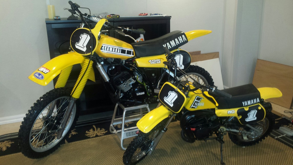 80 YZ125/82 YZ60 - 2 brother separated 2 years - Old School Moto ...