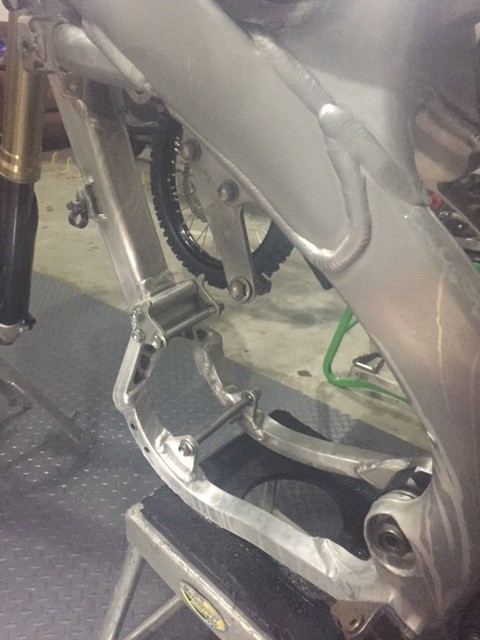 2009 KX250F Chassis. Aluminum Frame & suspension. AF Conversion? - For ...