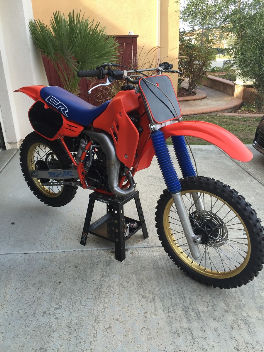 Project bike: 1986 Honda CR125R - Bike Builds - Motocross Forums ...