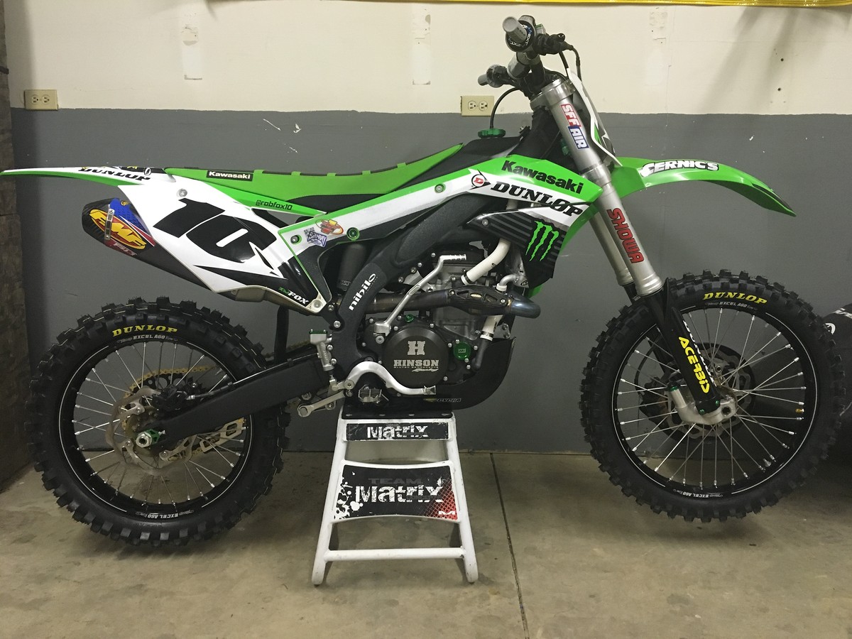 2016 KX450F Black Frame Build - Bike Builds - Motocross Forums ...