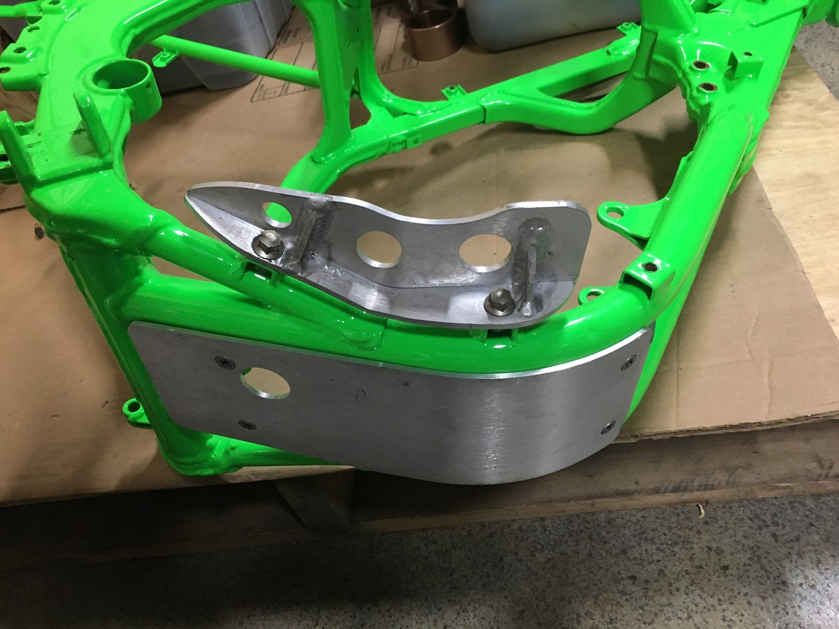 1998 kx 250 frame flo green with WP and skid plate - For Sale/Bazaar ...