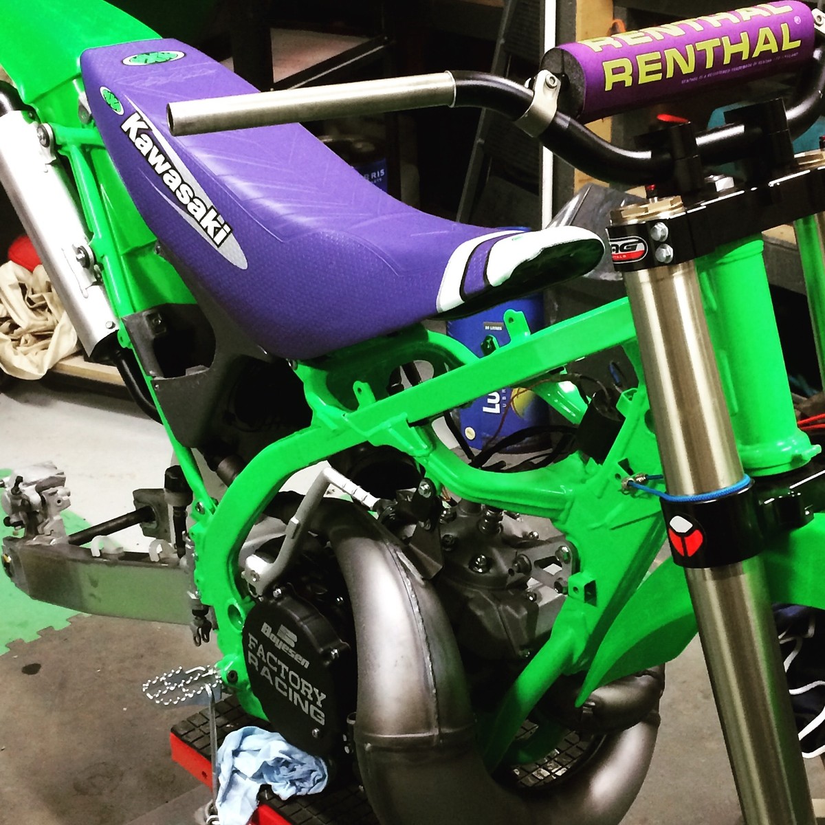 Wtb. Flo green kx 97/98 radiator shrouds - For Sale/Bazaar - Motocross ...