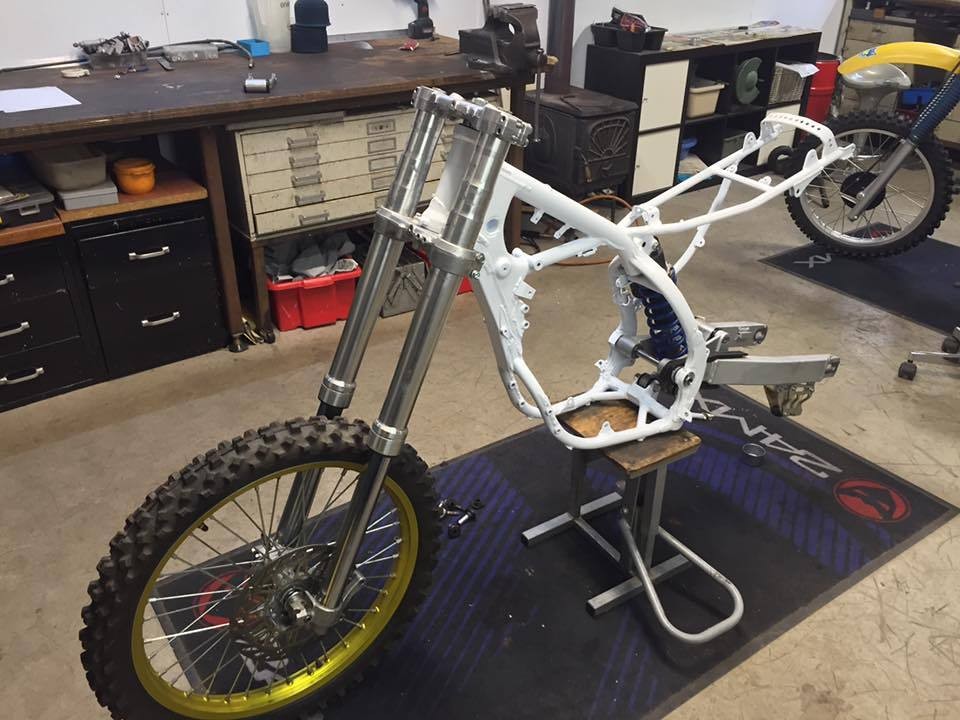 **NEW PROJECT** Suzuki rm 250 1992 alloy fuell tank!! - Old School Moto ...