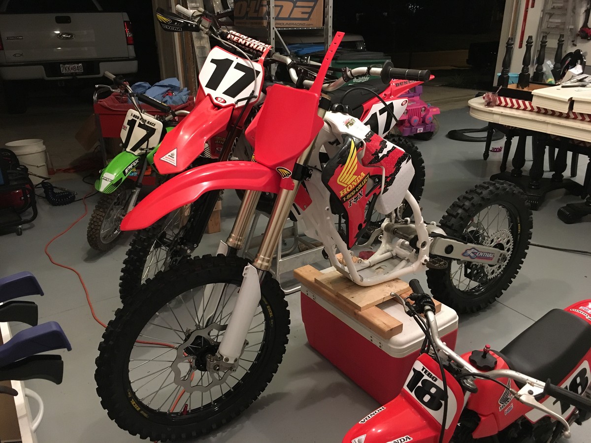 95 CR250 Build “part 2” - Bike Builds - Motocross Forums / Message ...