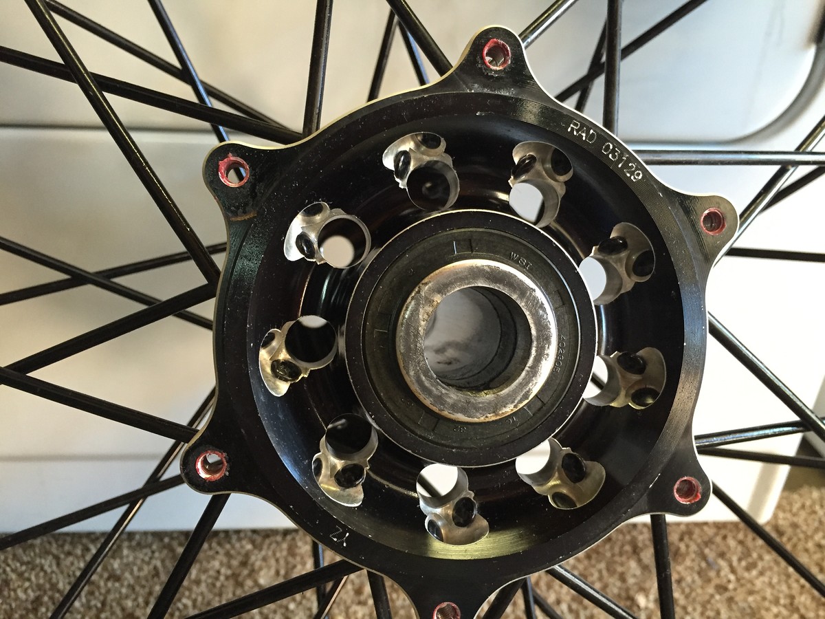 RAD CUSTOM HUBS LACED TO D.I.D DIRT STAR ST-X RIMS FOR YAMAHA - For ...