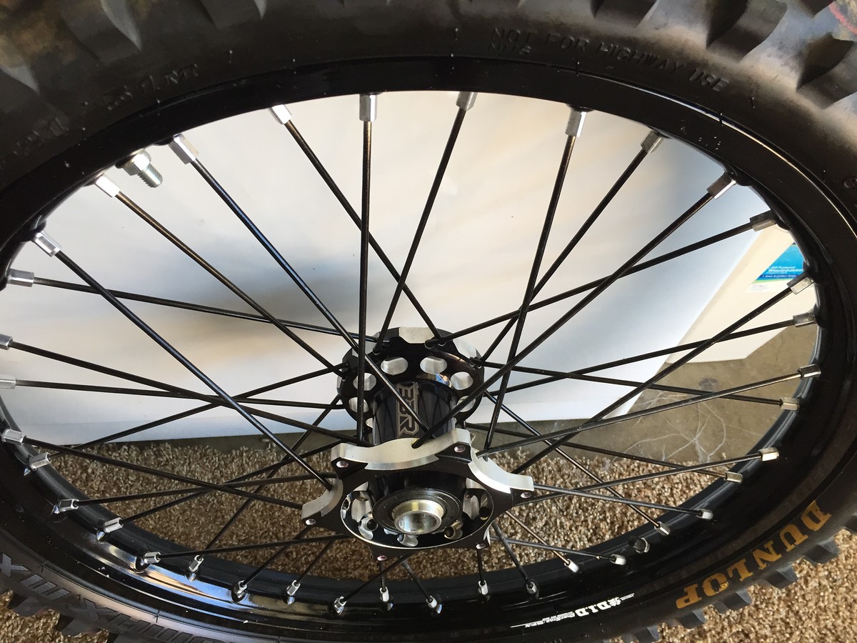 RAD CUSTOM HUBS LACED TO D.I.D DIRT STAR ST-X RIMS FOR YAMAHA - For ...
