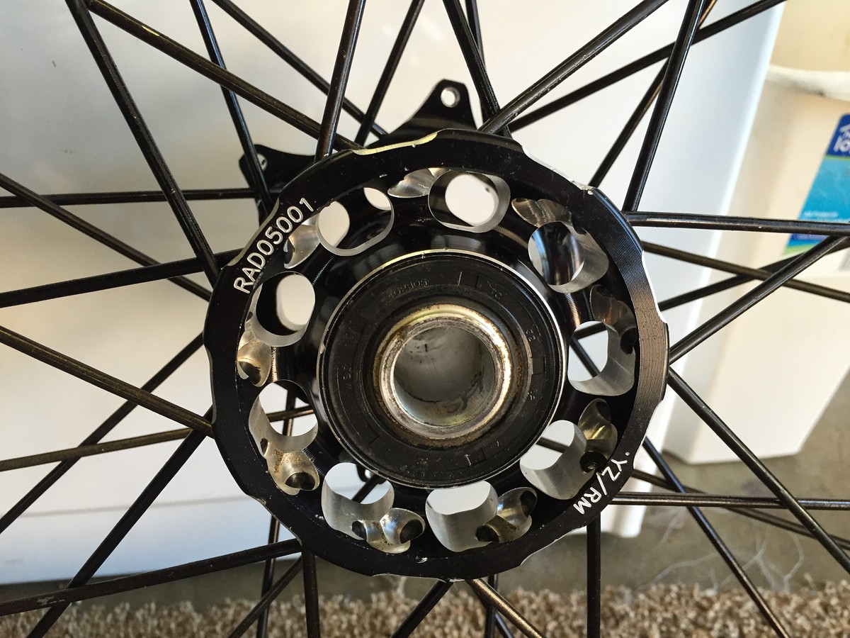 RAD CUSTOM HUBS LACED TO D.I.D DIRT STAR ST-X RIMS FOR YAMAHA - For ...