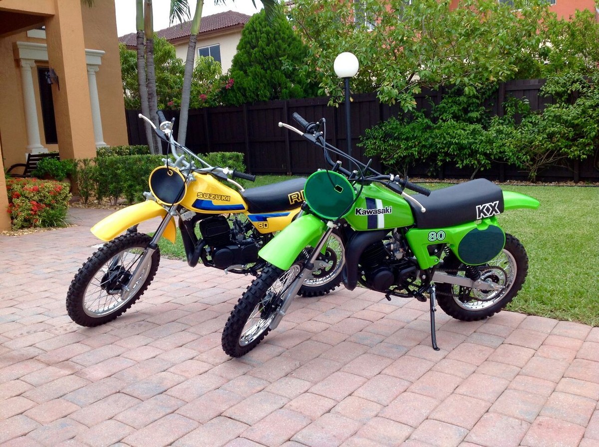 1980 Set of all japanese mini bikes restoration - Old School Moto ...