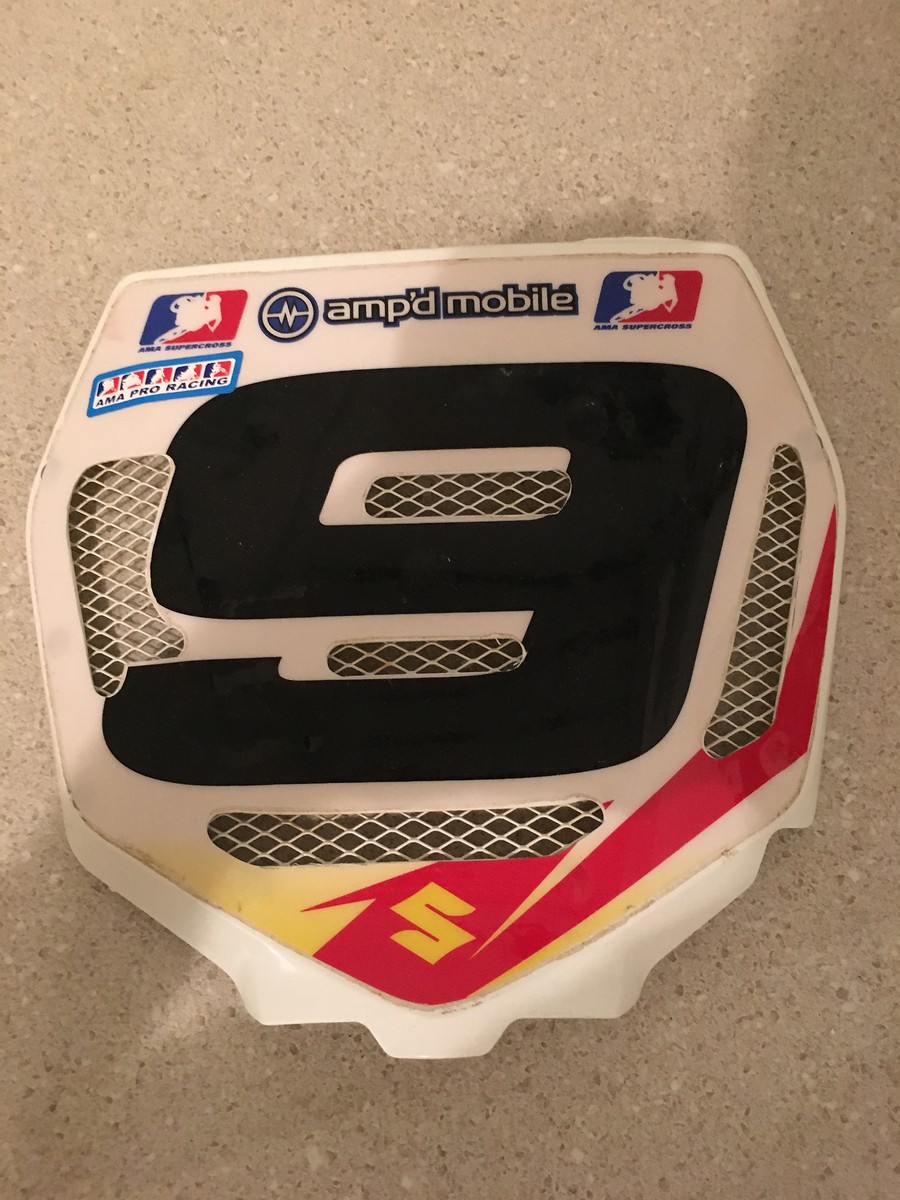 Race used number plates - For Sale/Bazaar - Motocross Forums / Message ...