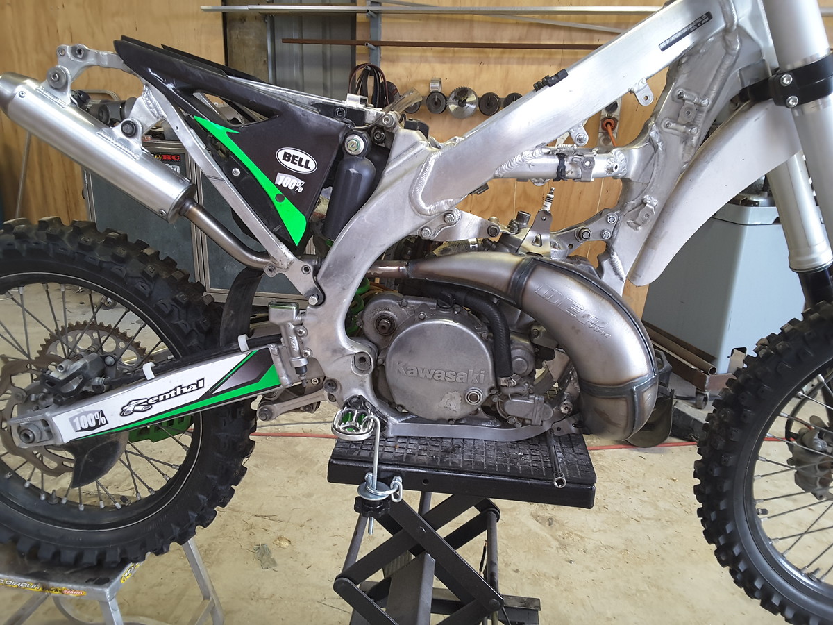 KX250 2015 kXF450 frame project - Moto-Related - Motocross Forums ...