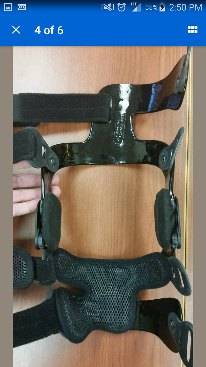 CTi Custom Right Knee Brace - For Sale/Bazaar - Motocross Forums ...