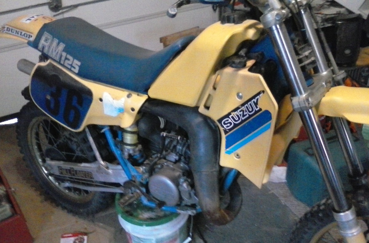1985 Suzuki RM125 brought back to life . . . - Old School Moto ...