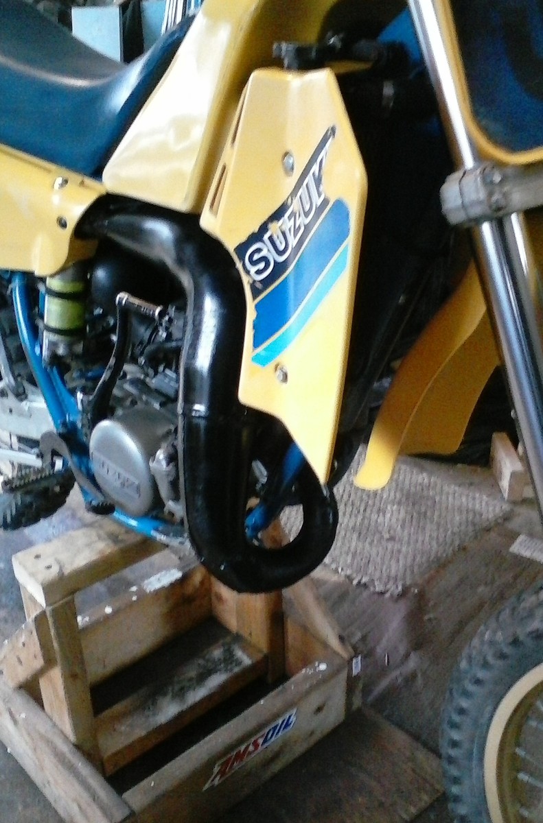 1985 Suzuki RM125 brought back to life . . . - Old School Moto ...