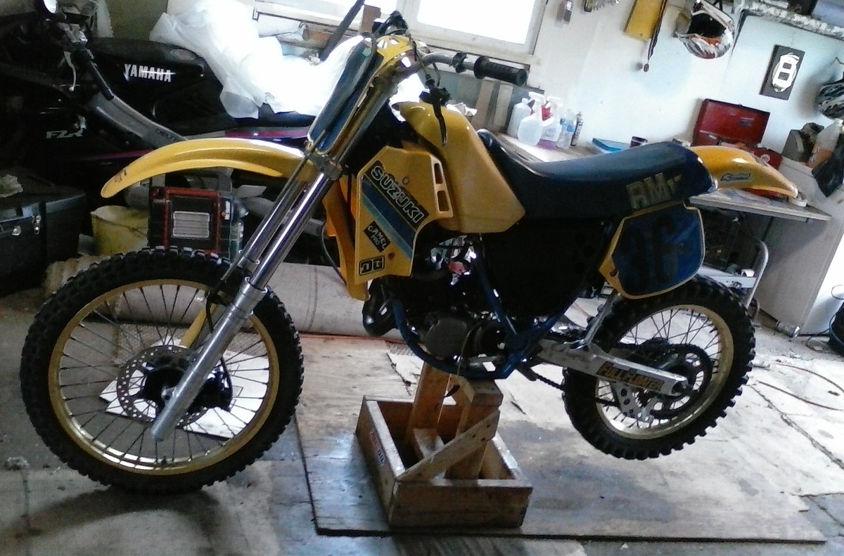 1985 Suzuki RM125 brought back to life . . . - Old School Moto ...