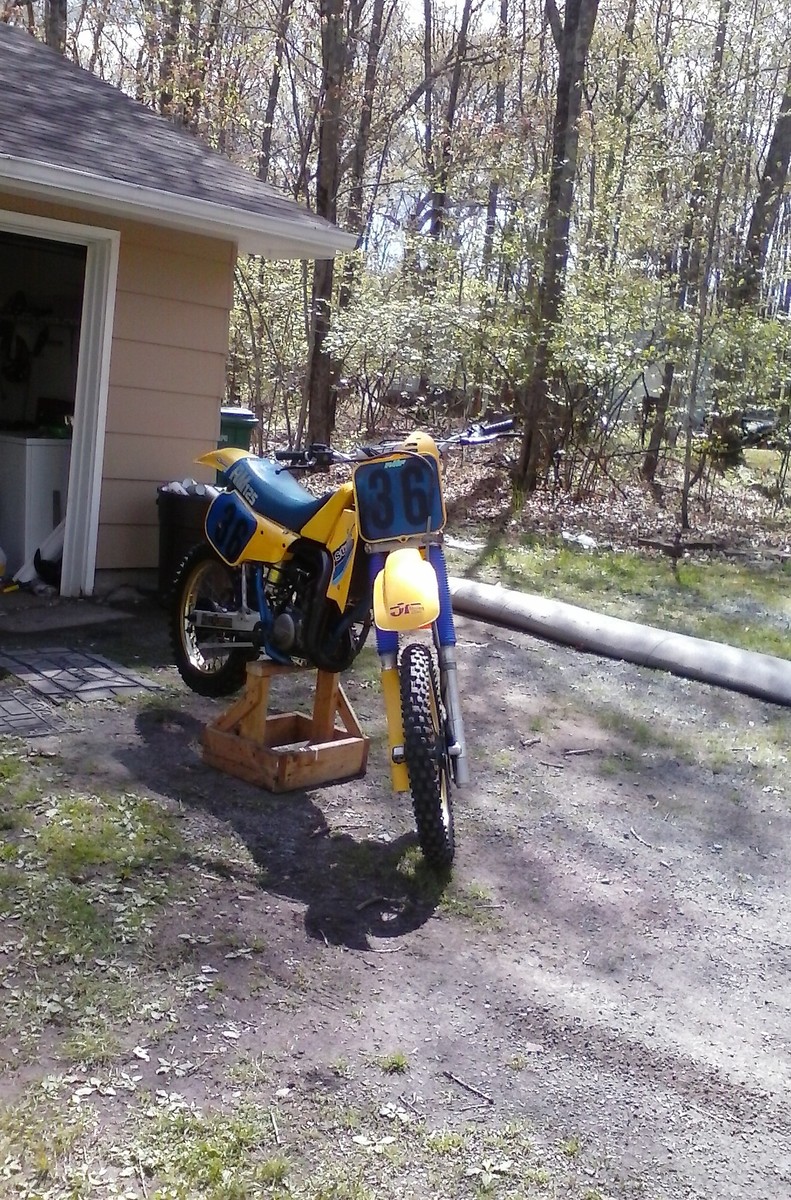 1985 Suzuki RM125 brought back to life . . . - Old School Moto ...