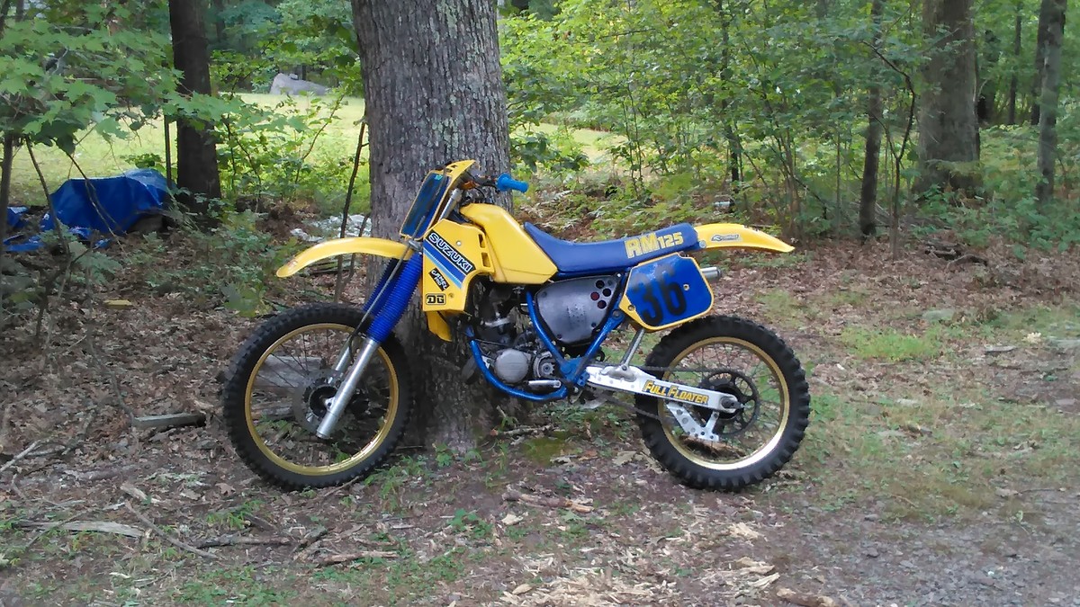 1985 Suzuki RM125 brought back to life . . . - Old School Moto ...