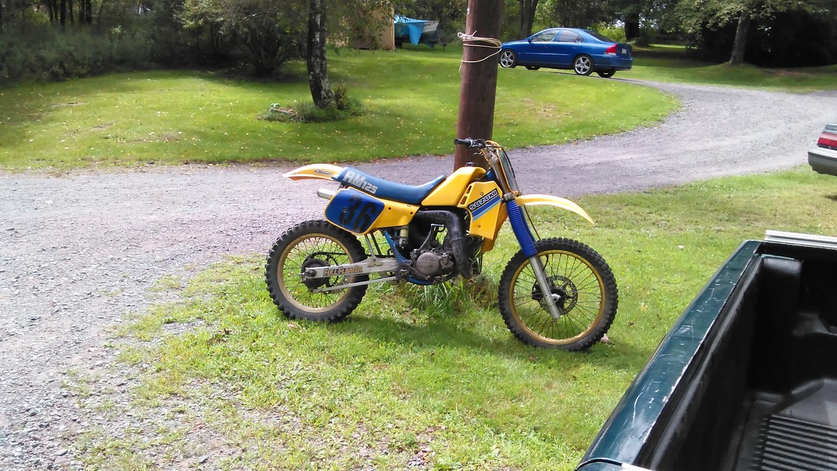 1985 Suzuki RM125 brought back to life . . . - Old School Moto ...