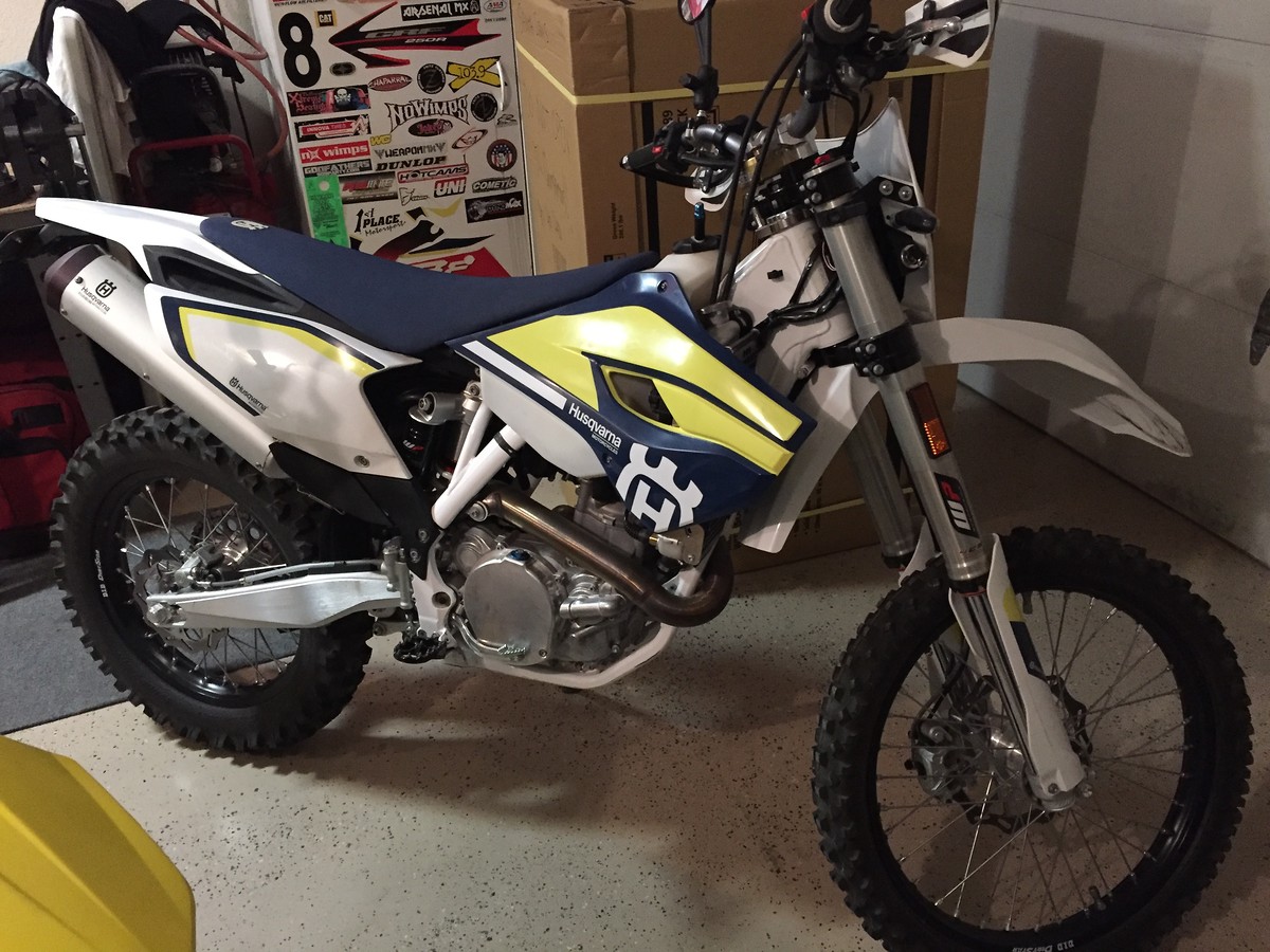 2016 Husqvarna FE501S (dual sport) - For Sale/Bazaar - Motocross Forums ...