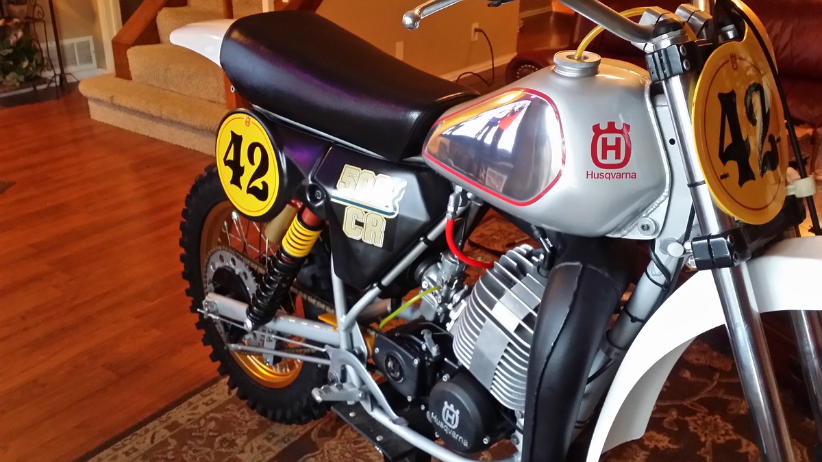 82.5 Husky 500 Silver Streak, built from parts - Bike Builds ...