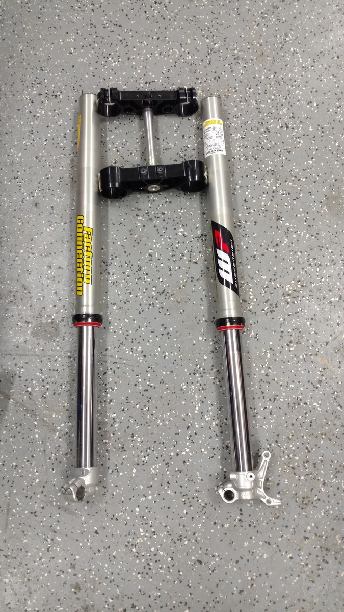 Front forks and triple set - For Sale/Bazaar - Motocross Forums ...