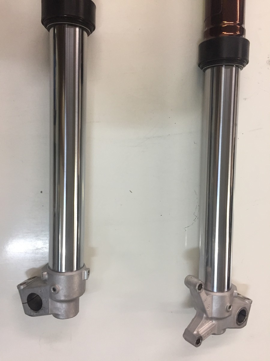 CRF 450/250 KYB Spring Forks Coated uppers - For Sale/Bazaar ...