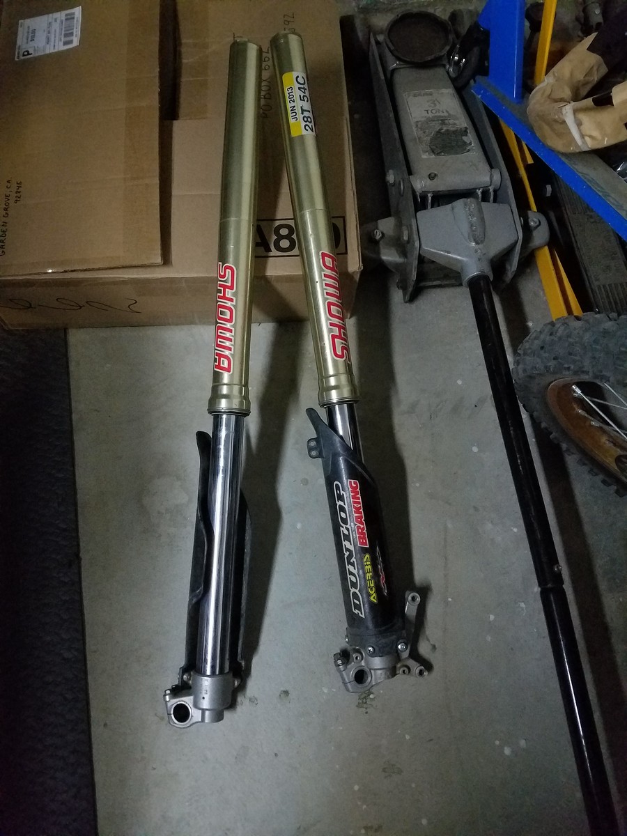 Kx250f Showa spring forks - For Sale/Bazaar - Motocross Forums ...