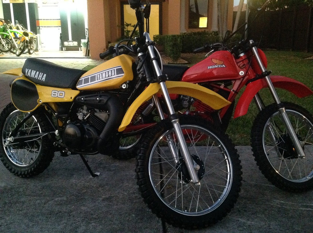 1980 Set of all japanese mini bikes restoration - Old School Moto ...