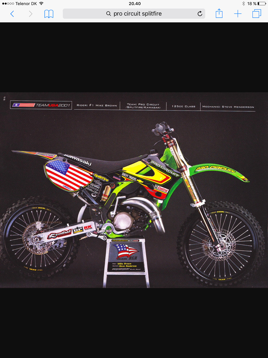 2001 splitfire graphics - For Sale/Bazaar - Motocross Forums / Message ...
