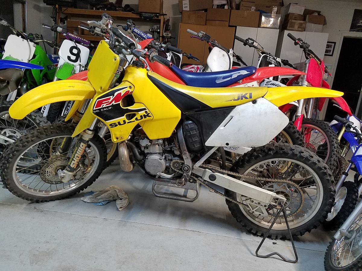 1996-1998 RM 250 front number plate. - Tech Help/Race Shop - Motocross ...
