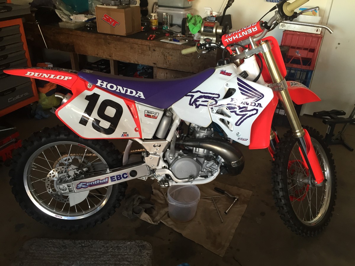 1995 CR250 Honda of Troy Replica Build - Bike Builds - Motocross Forums ...