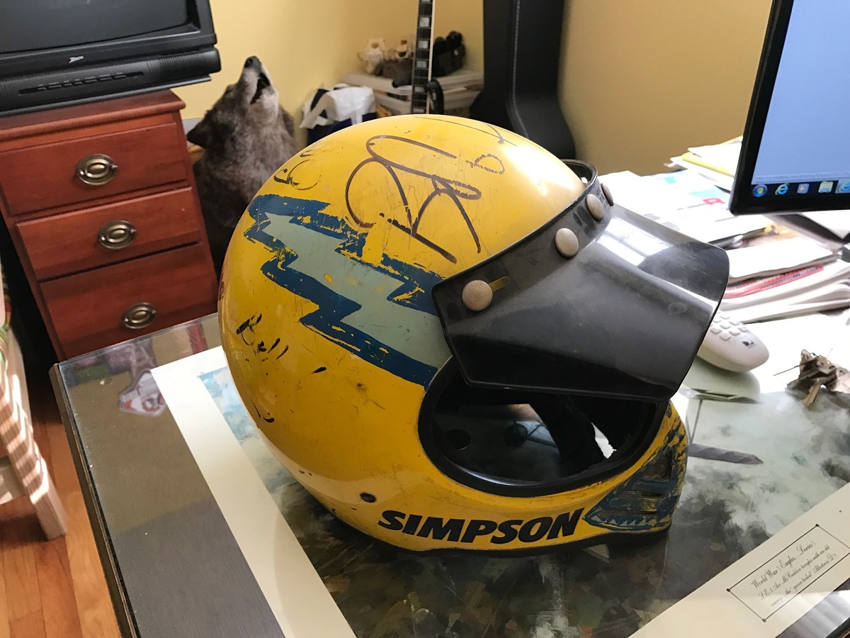 Re Production Simpson Helmet - Old School Moto - Motocross Forums ...