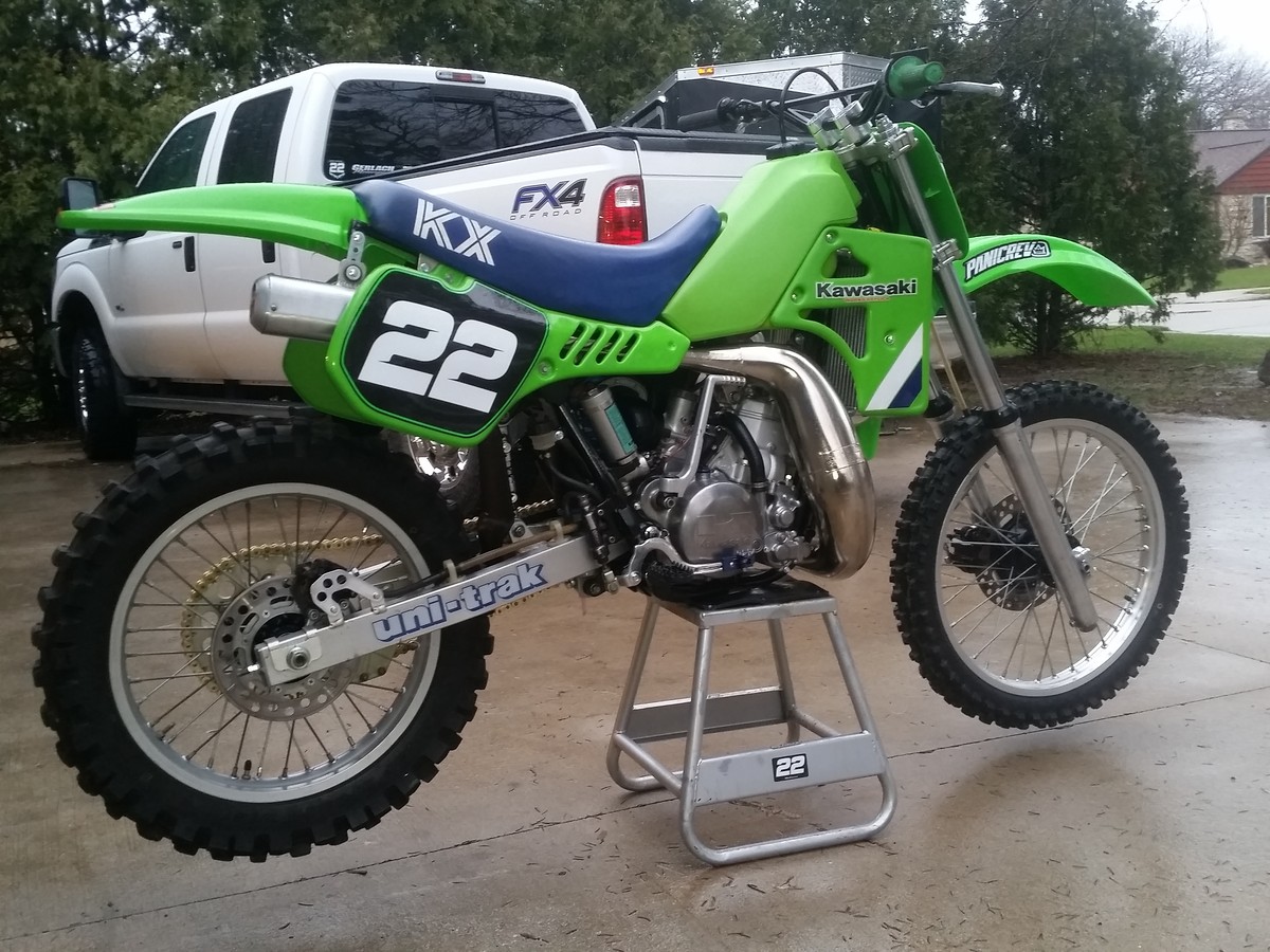 86 KX250 Just Completed... Will be at the gate this Sunday along with ...