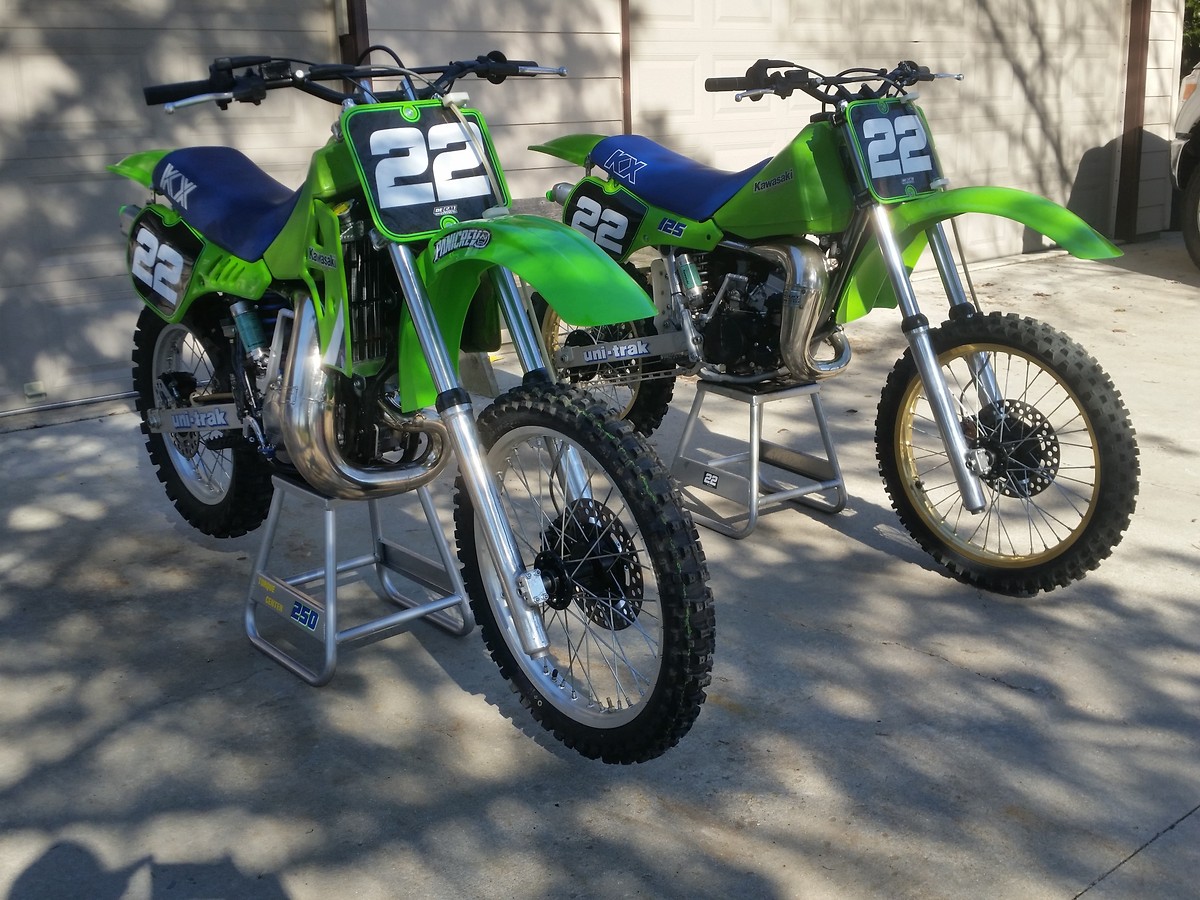 86 KX250 Just Completed... Will be at the gate this Sunday along with ...