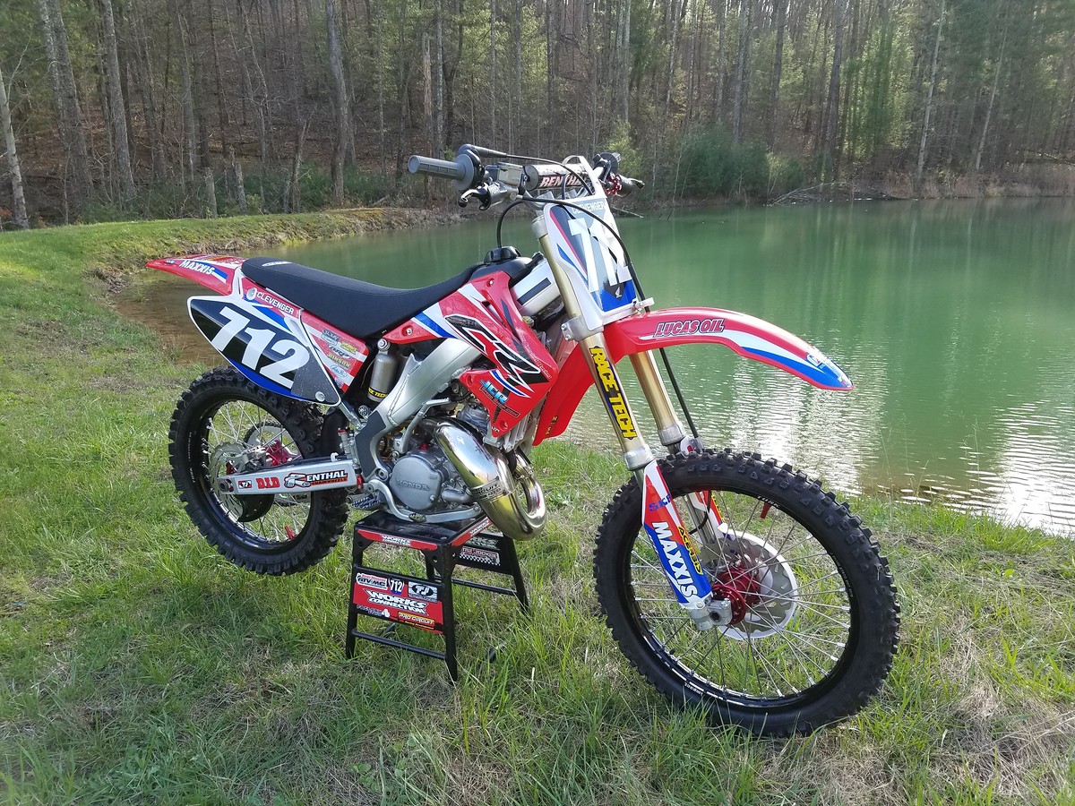 2006 CR125 Budget Frame Up Rebuild - Bike Builds - Motocross Forums ...