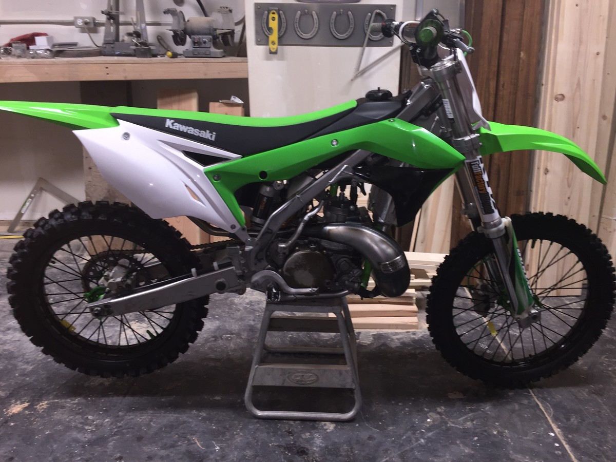 2014 Kx 250 Two Stroke Plastic Conversion - Moto-Related - Motocross ...